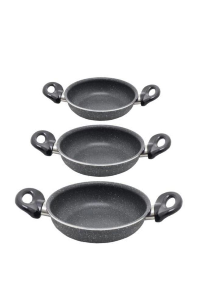 safinox granit sahan seti kahve t4301050207