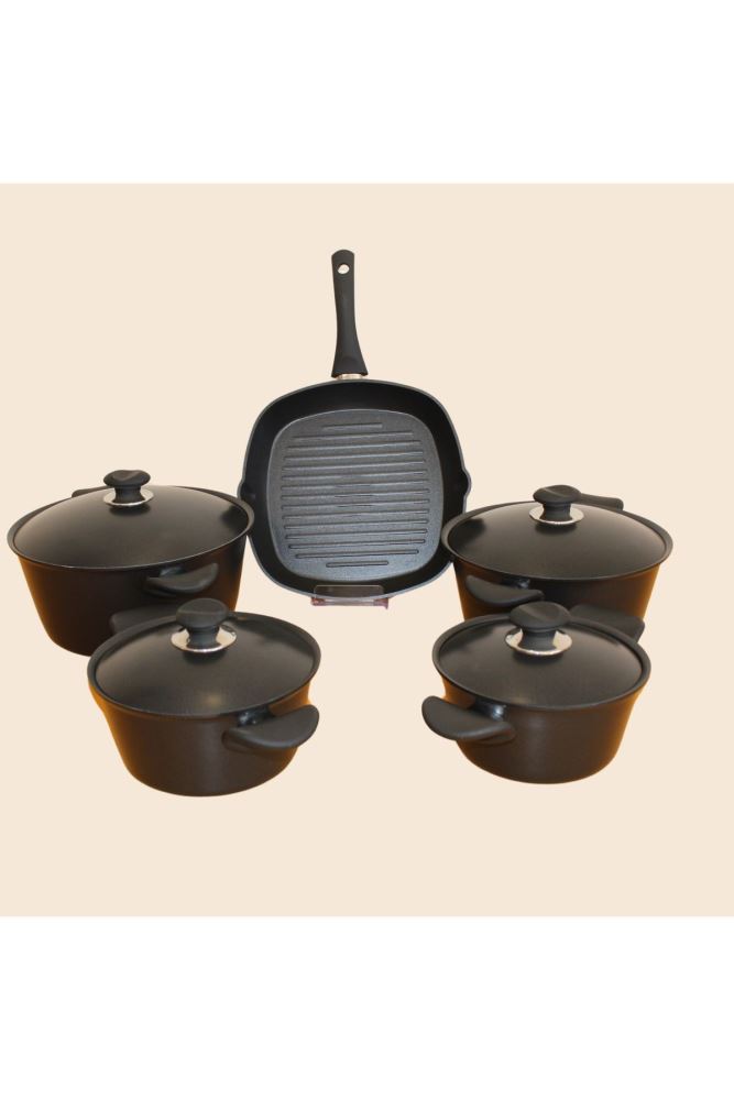 Korean 9 Piece Non-Stick Cookware Set.