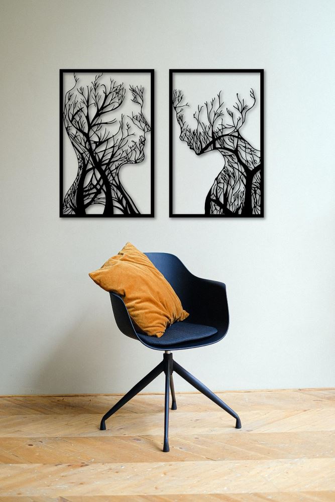 DORELİNE DoreArt Lutuf Metal Duvar Tablosu, Ev Ofis Duvar Panosu.