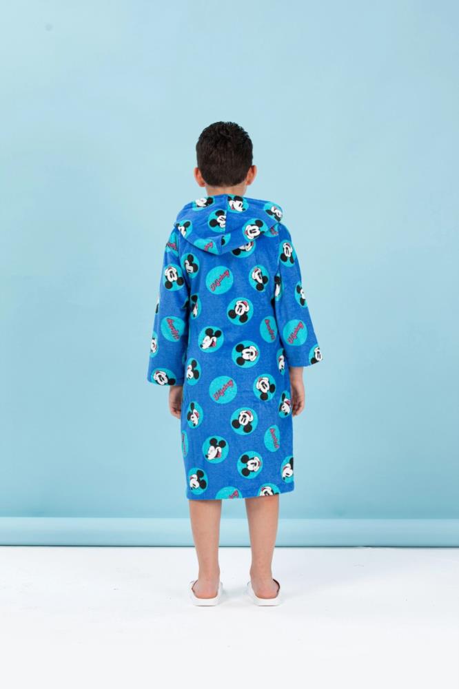 Özdilek Mickey Mouse Smile Disney Licensed Hooded Child Bathrobe 7/8 ...