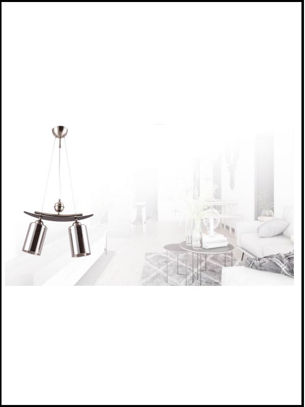 Sedef Avize 11346-2stn Satin 2 li Avize.