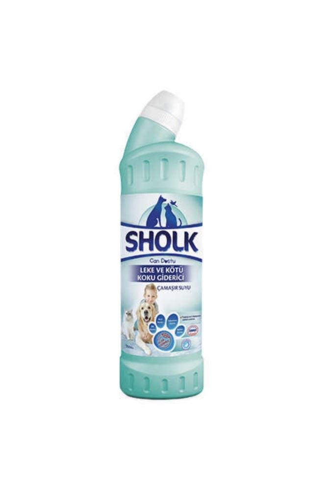Sholk Evcil Hayvan Leke Ve Koku Giderici Oksıjenlı Çamaşır Suyu.