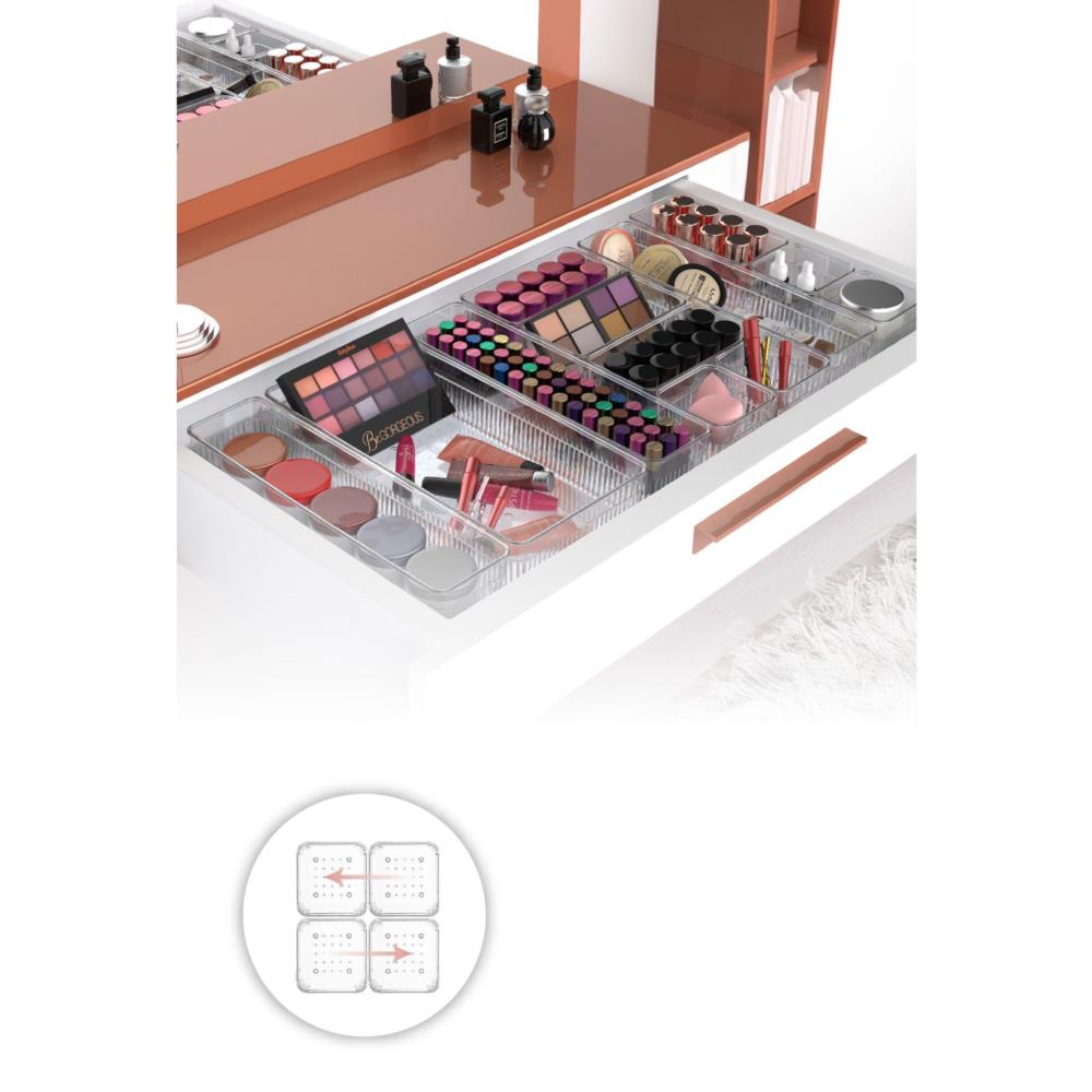 Vienev 10 Drawer Organizer Kitchen Cabinet Spoon Organizer.