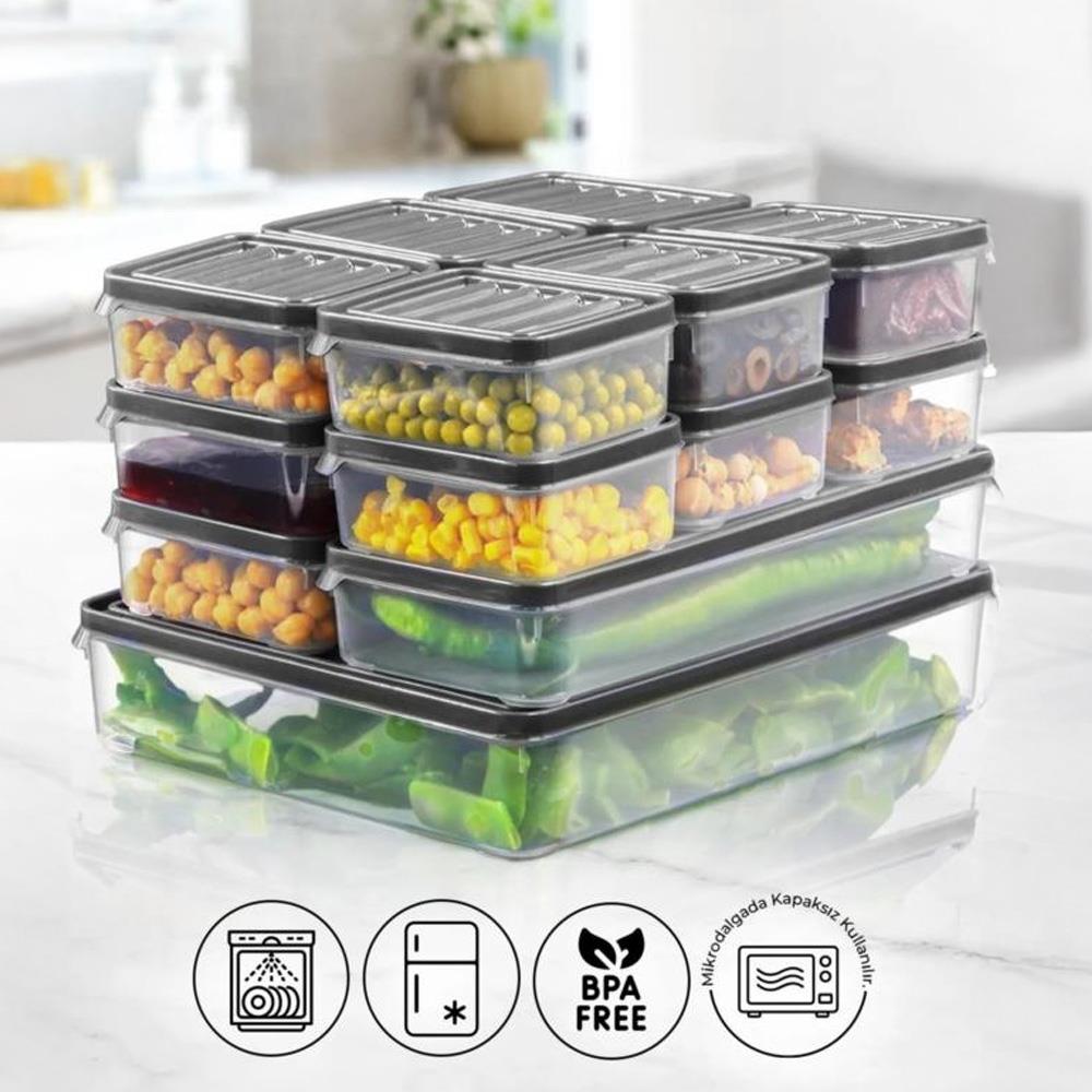 Kitchen Life 15 Liter Refrigerator and Microwave Storage Container.