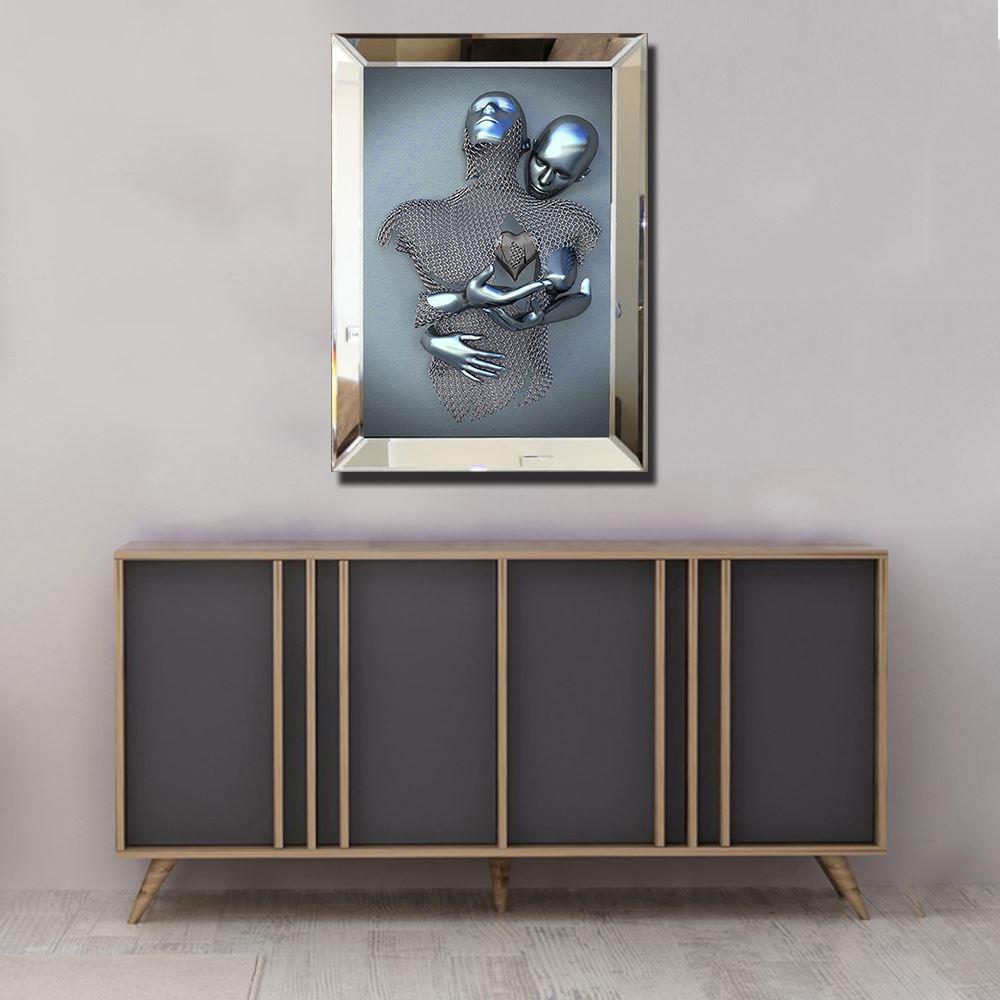 Artmoda Dekoratif Aynalı Tablo Robot AY-481.