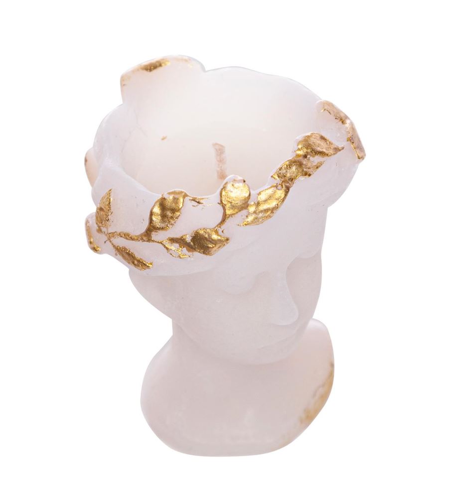 Antik Büst Mum - Küçük.