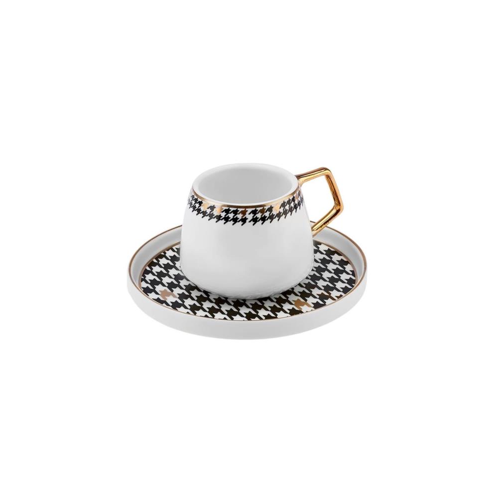 Karaca Crows Foot Set of 2 Coffee Cups 100 ml.