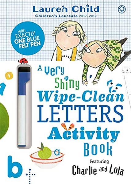 A Very Shiny Wipe Clean Letters Activity Book.