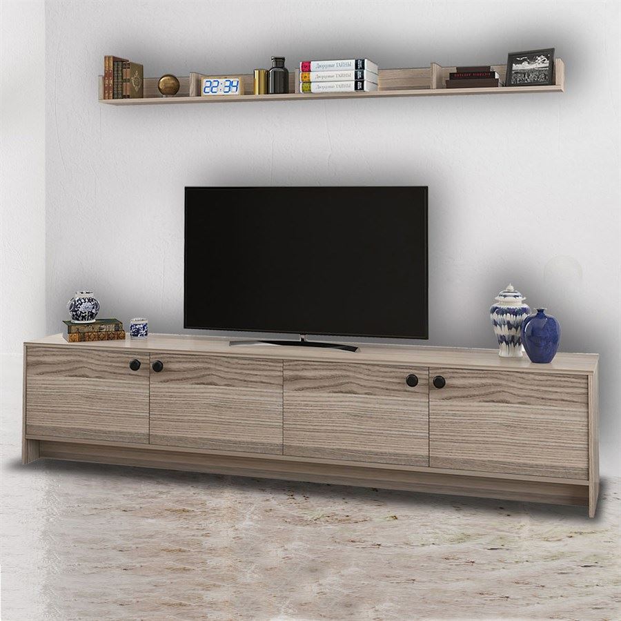 Showcase Acrap Tv Ünitesi & Sehbası ETP 022 Ceviz.