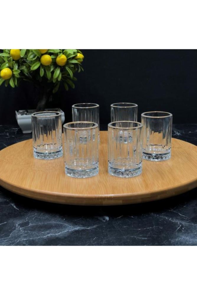 Paşabahçe kristal 6 lı kahve yanı küçük su bardağı - su bardak elysia.