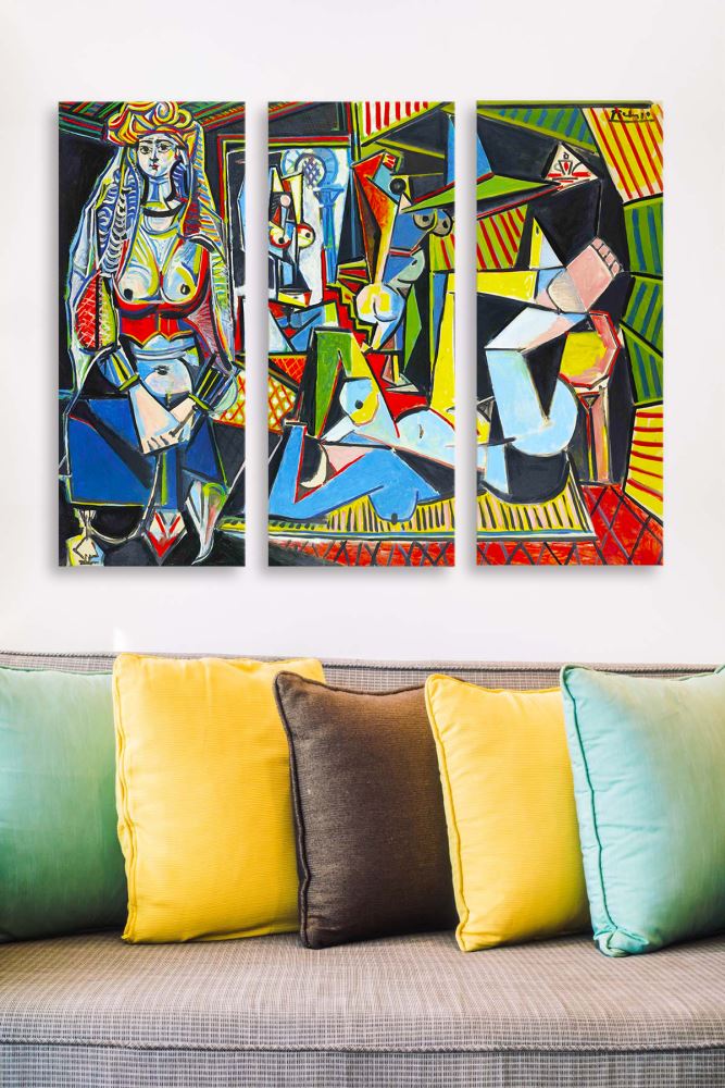 Tablo Center 3 Parçalı Mdf Tablo - 250.