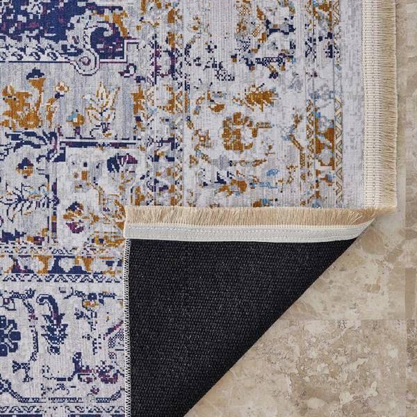 Kaşmir Halı Dekoratif Art Retro Kirman Halı