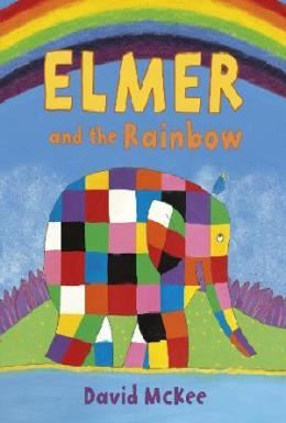 Elmer and the rainbow.