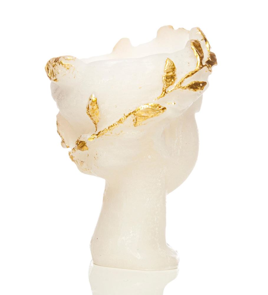 Antik Büst Mum - Küçük.