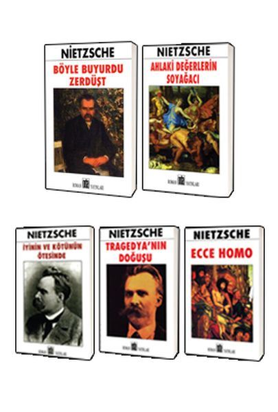 Nietzsche Klasikleri 5 Kitap Set Friedrich Wilhelm Nietzsche.