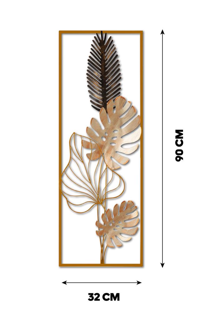 DORELİNE DoreArt Nazo Metal Duvar Tablosu, Ev Ofis Duvar Panosu.