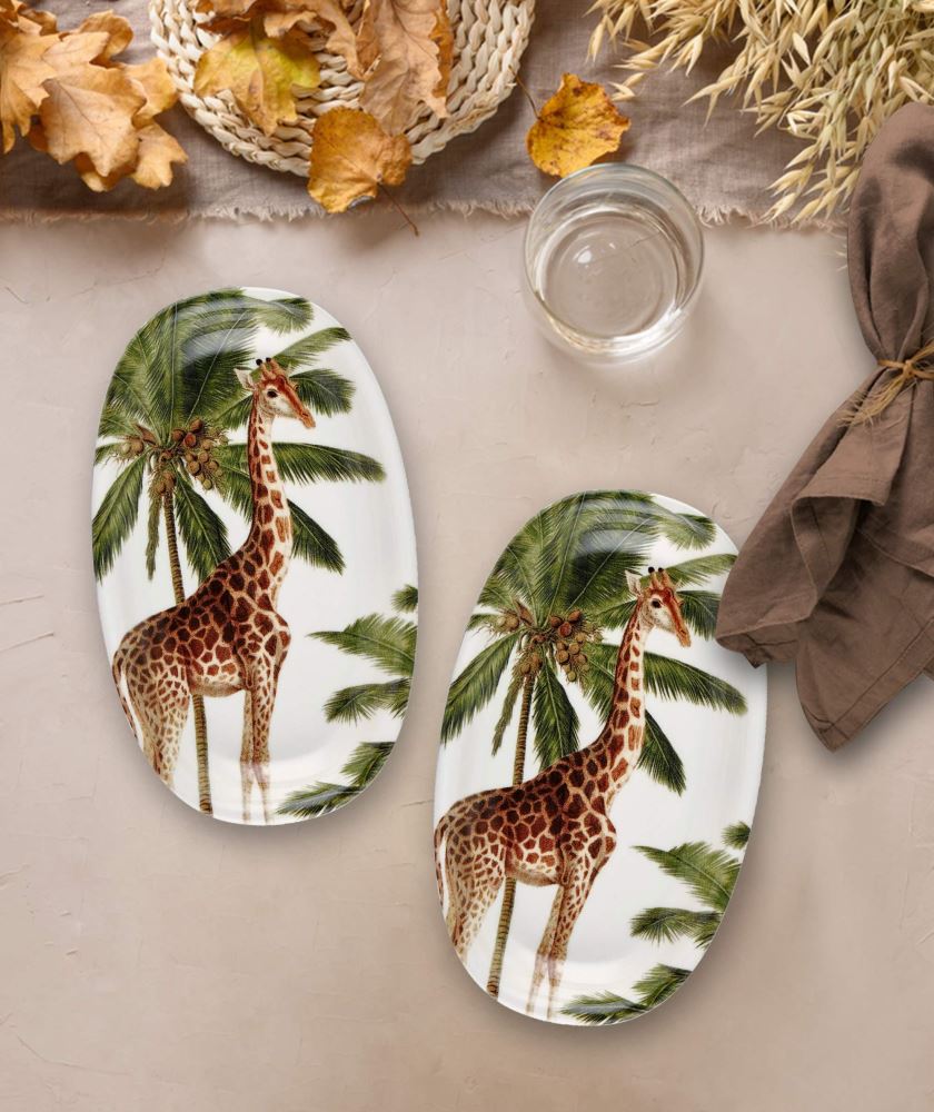 Monreve Oval Servis 24 CM - 2 Li Set.