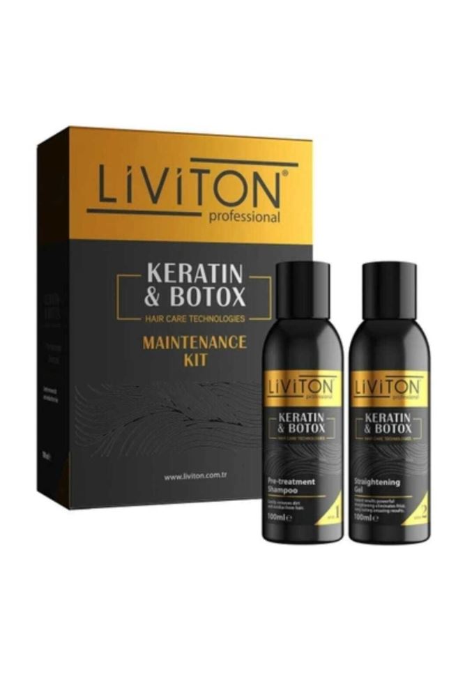 Liviton Professional Keratin Botox 100 Ml Mini Set 2'li Şampuan Ve ...