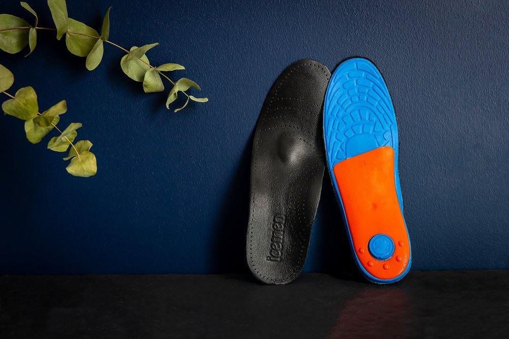 Iceman Ortopedik Suni Deri Tabanlik 101 Siyah.