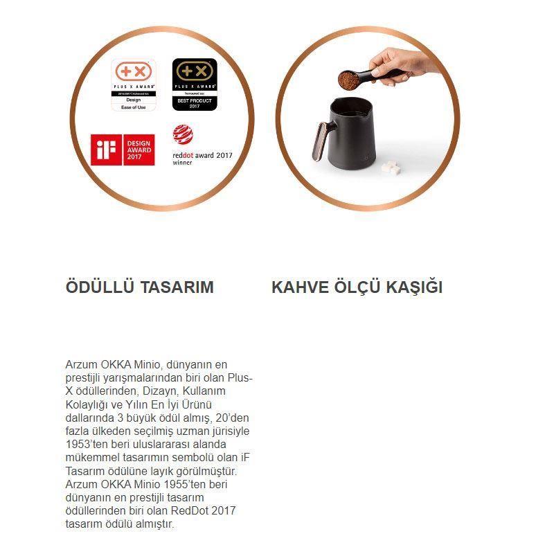 Arzum Okkaminio Otomatik Türk Kahve Makinesi Krom AROK004-K.