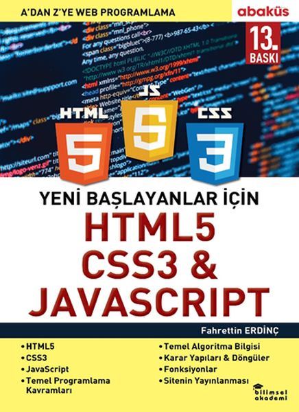Yeni Başlayanlar İçin HTML5, CSS3 ve Javascript - A ’Dan Z’Ye Web ...