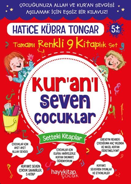 Kur’an’ı Seven Çocuklar 9’lu Set Hatice Kübra Tongar.