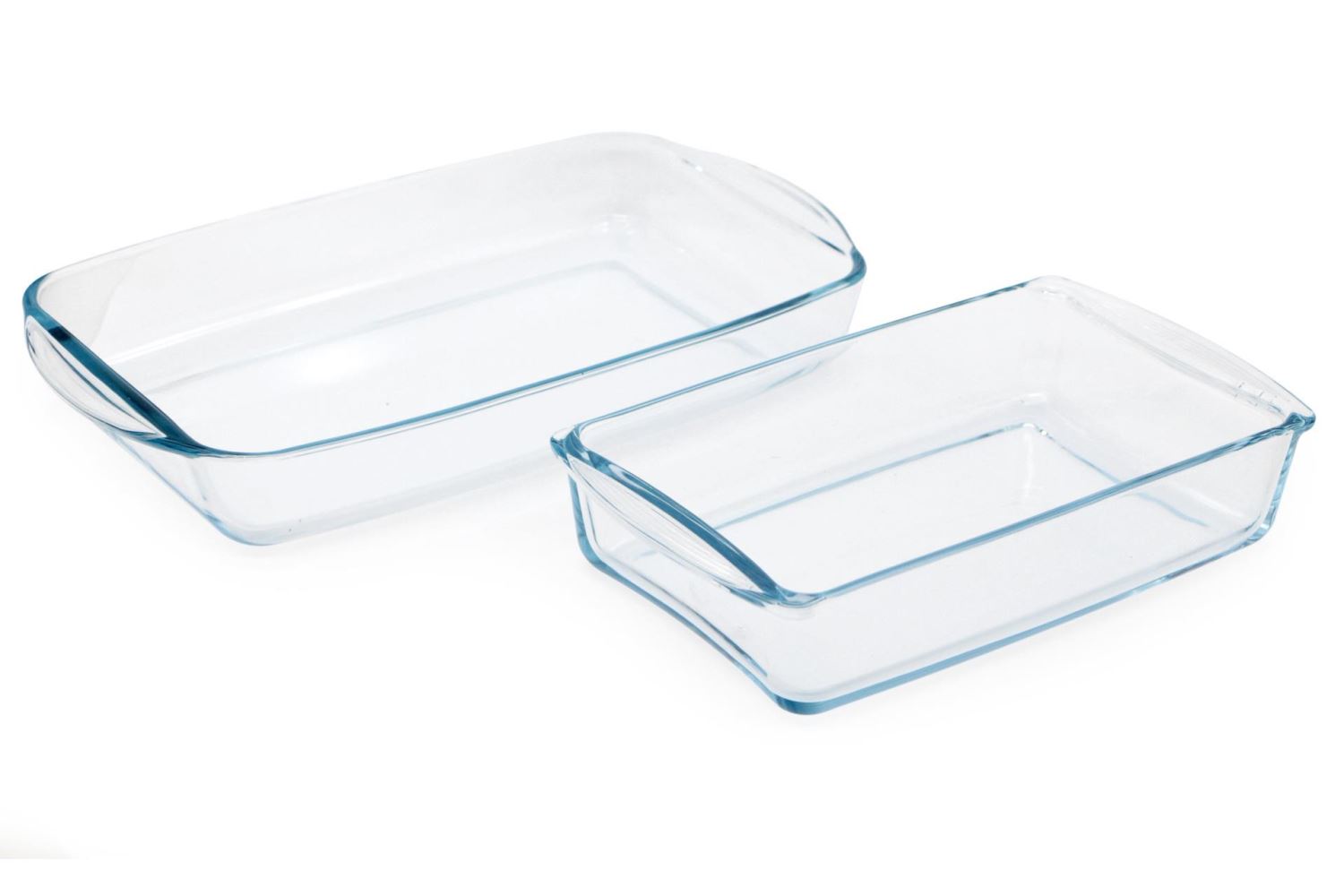 Paşabahçe 2-piece rectangular pyrex set - pyrex baking tray 159190.