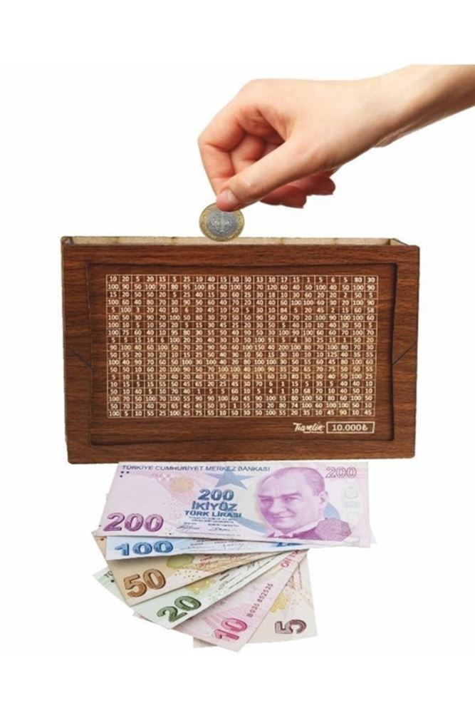 Tristar Hedef Kumbara, Para Biriktirme Kutusu, Parabox, 10.000 Tl.