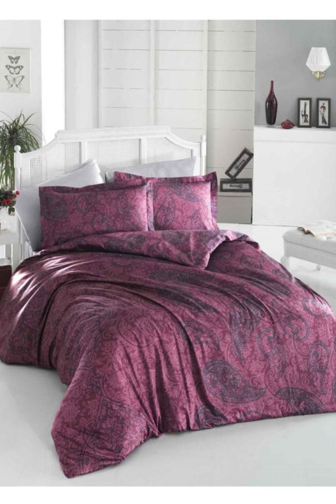 Altinbasak Pamuk Saten Çift Kisilik Nevresim Takimi Aryan.