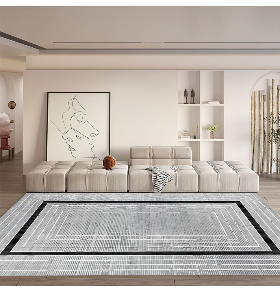 Netroom Digital Printing Washable Non-Slip Base Living Room Kitchen ...