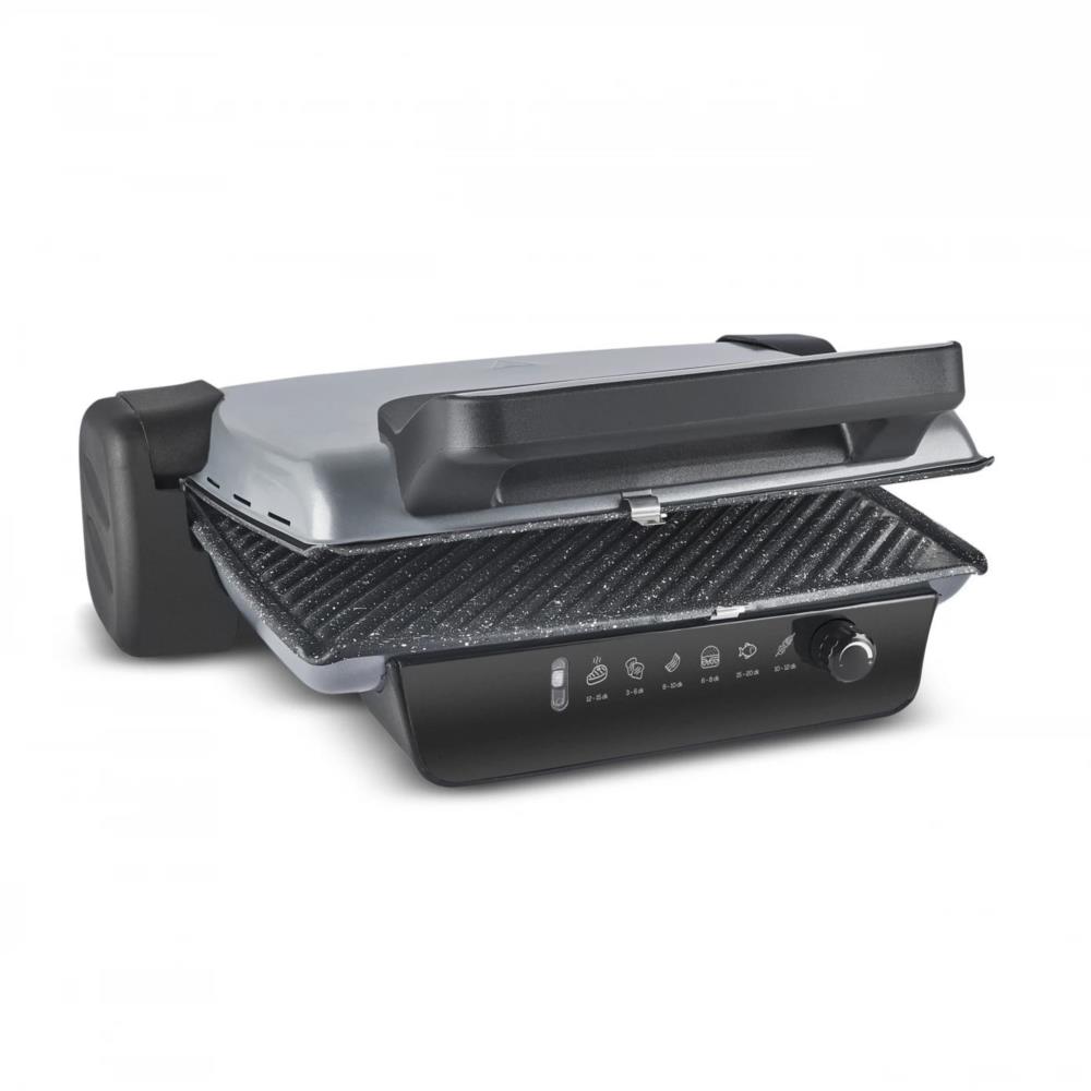 Karaca Crust Grill Toast Izgara ve Tost Makinesi 6 Dilim Antrasit.