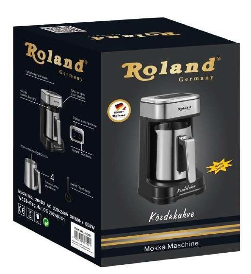 Roland Germany Metal Közde Kahve 47921.