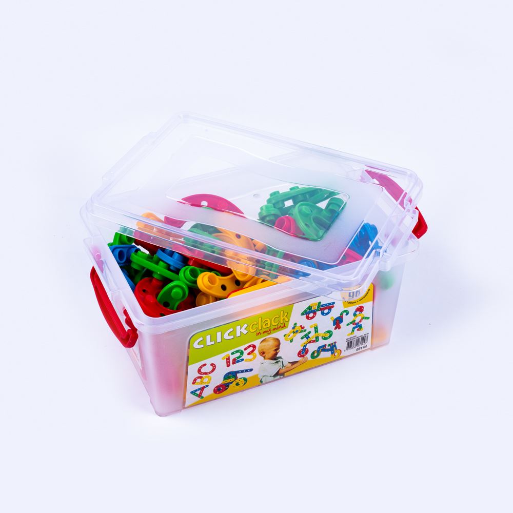 Dede Clıck Clack Puzzle Küçük Box (96 Prç).