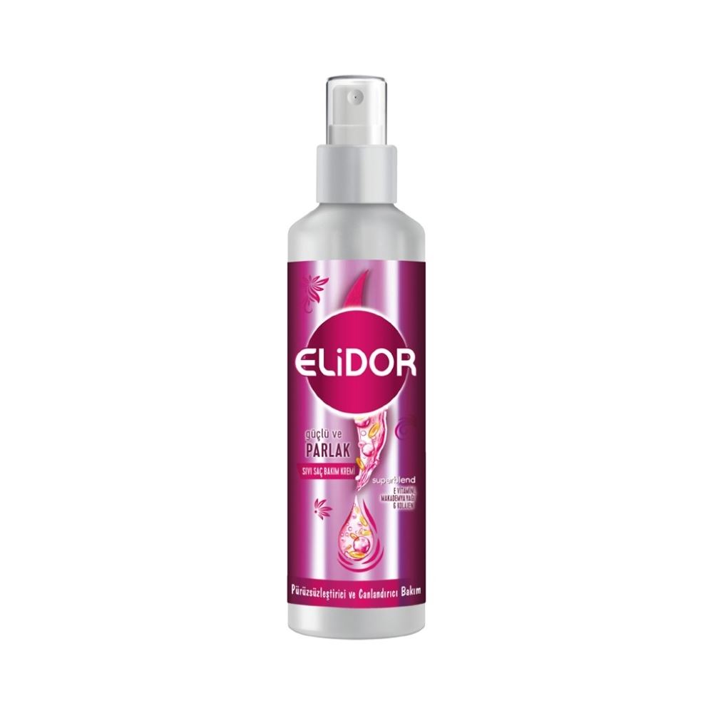 ELİDOR SAÇ BAKIM KREMİ & GÜÇLÜ VE PARLAK SIVI SAÇ BAKIM KREMİ 200ML.
