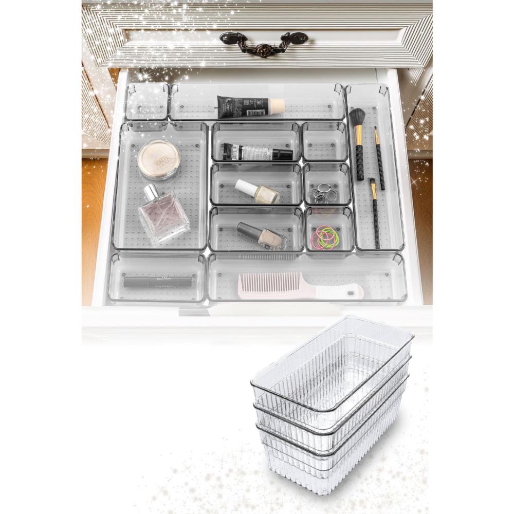 Vienev 19-Piece Cabinet Drawer Organizer Kitchen Drawer Organizer with ...