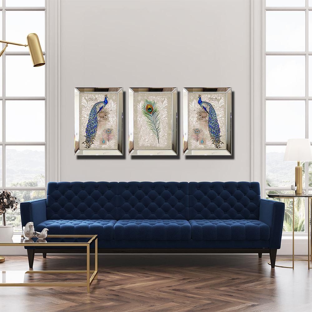 Artmoda Dekoratif Aynalı Tablo 3'lü Set DR-123.