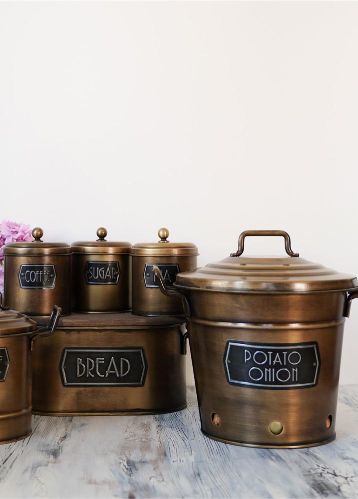 Patates Soğan Kovası Gold MGL0038.