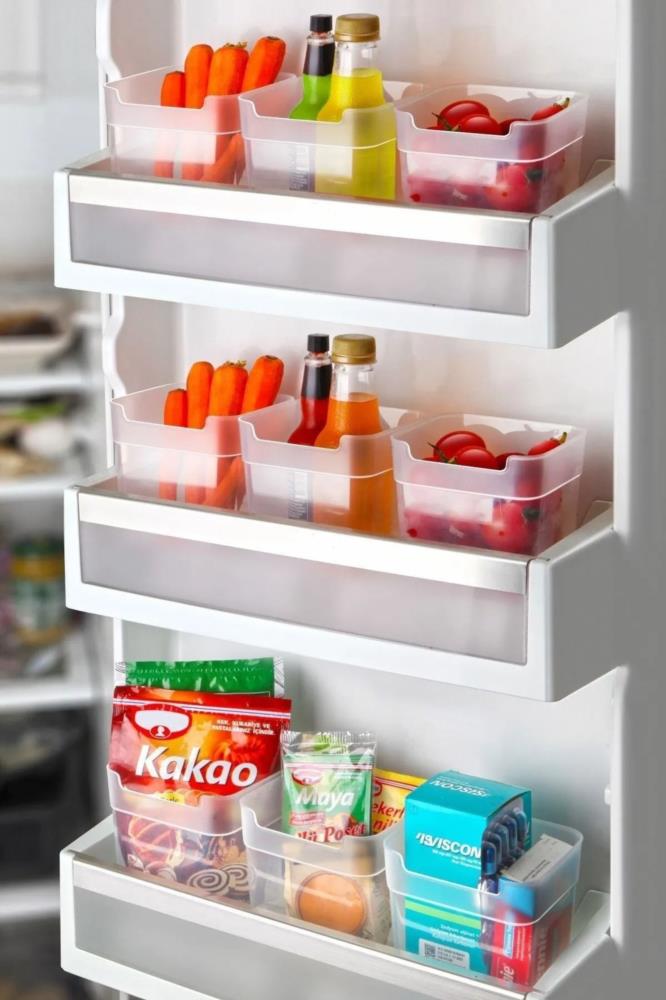 Kitchen Life Large Size 12 Multi-Purpose Refrigerator Door Organizer ...