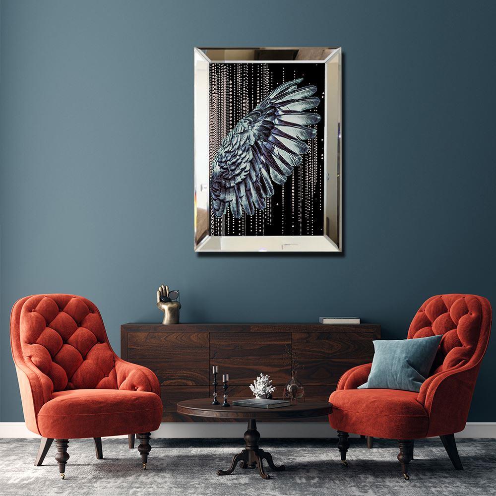 Artmoda Dekoratif Aynalı Tablo Kanat AY-267.