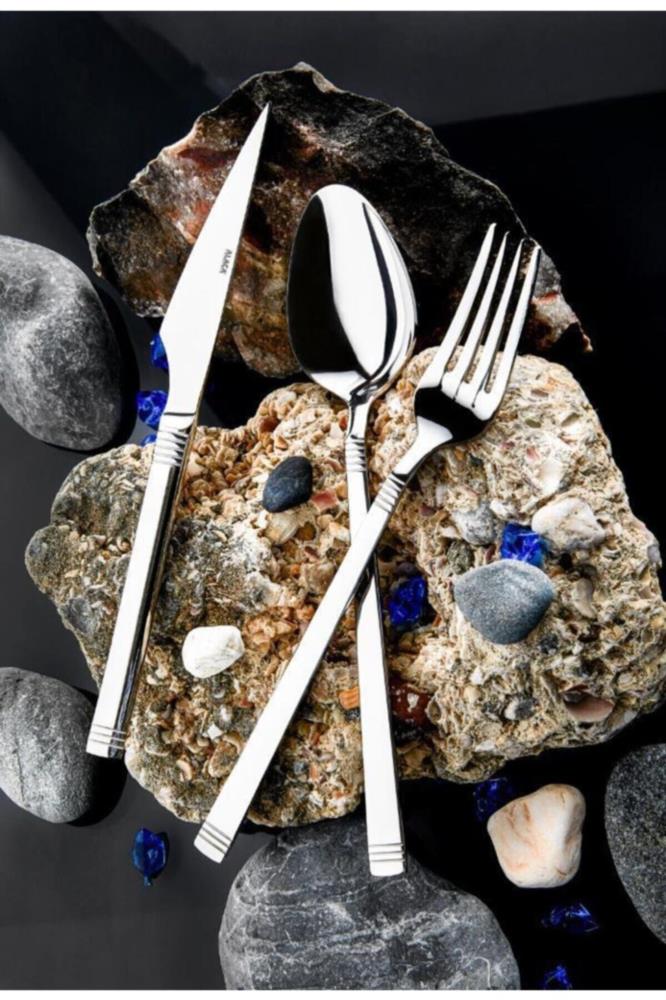 Alaca Yakut 60 Parça Çelik Kaşık Çatal Takımı