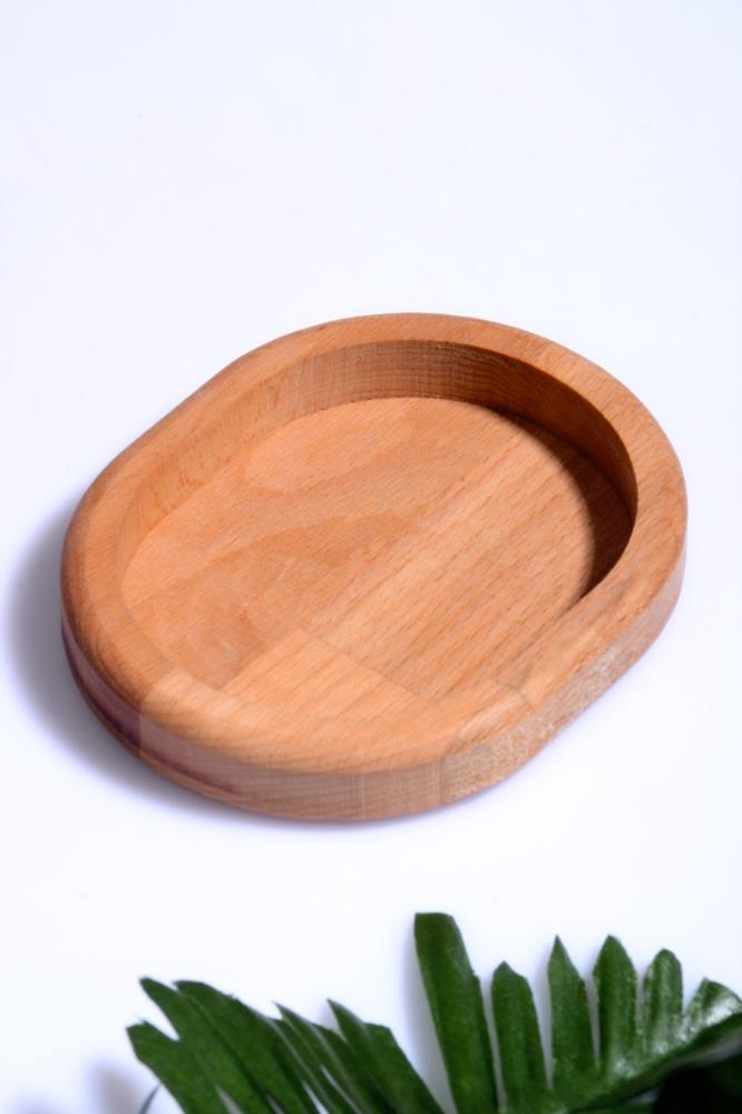 Bade Home Ahşap Oval Çerezlik 9X11 cm.