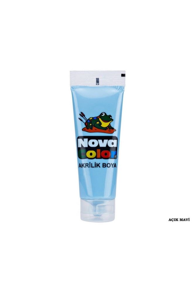 Nova Color Tüp Akrilik Boya 75 Gram Açık Mavi Nc-265.