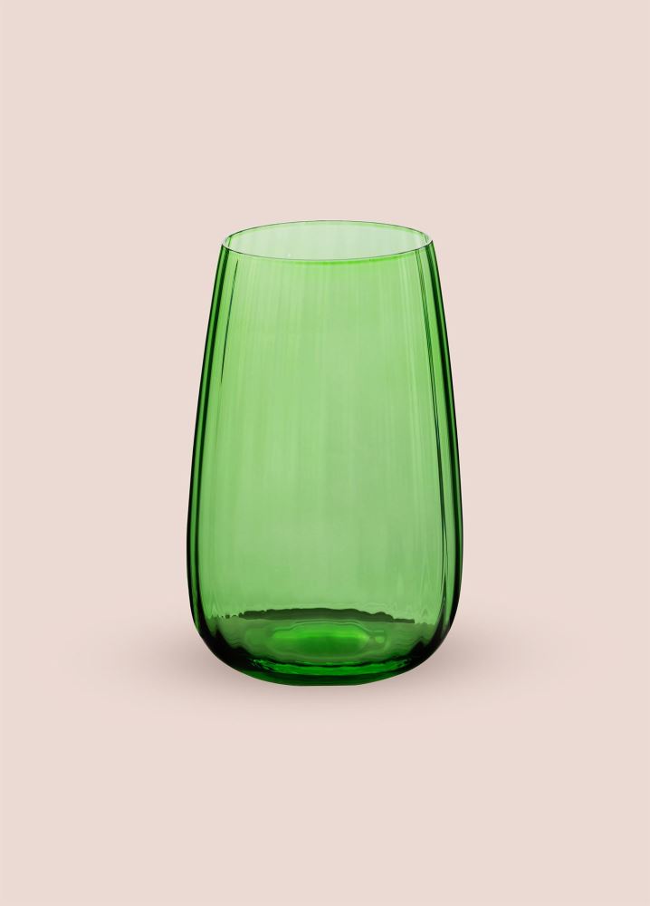 Glass Water Glass Green 600 ml BRD0125.