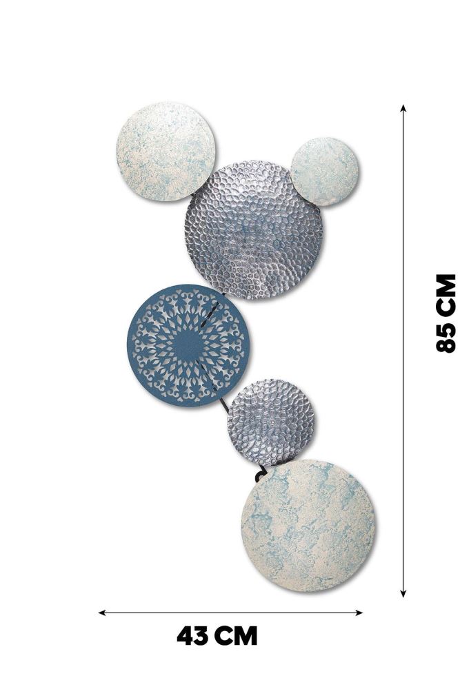 DORELİNE Doreart Watercress Metal Duvar Tablosu, Ev Ofis Duvar Panosu CH130-1.