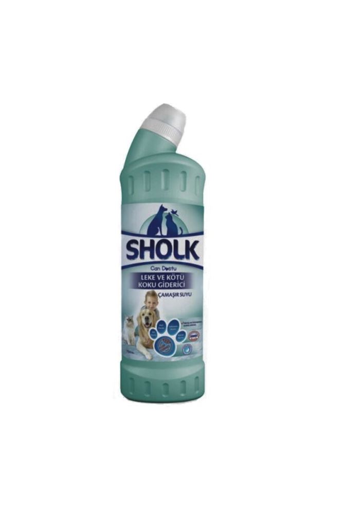 Sholk Evcil Hayvan Leke Ve Koku Giderici Oksijenli Çamaşır Suyu 750 Ml.