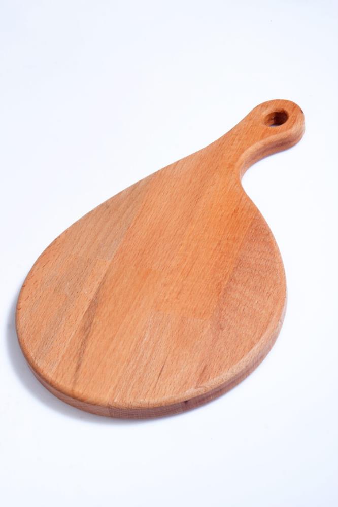 Bade Home Ahşap Asimetrik Saplı Sunum 19X29 cm.