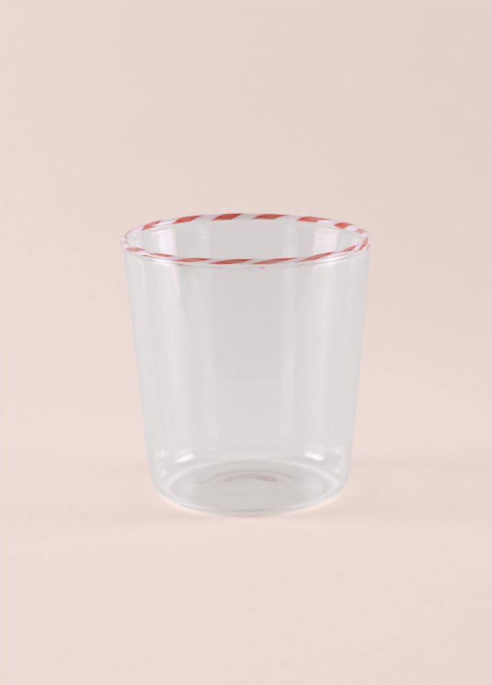 Borosilicate Water Glass Red 320 ml BRD0130.