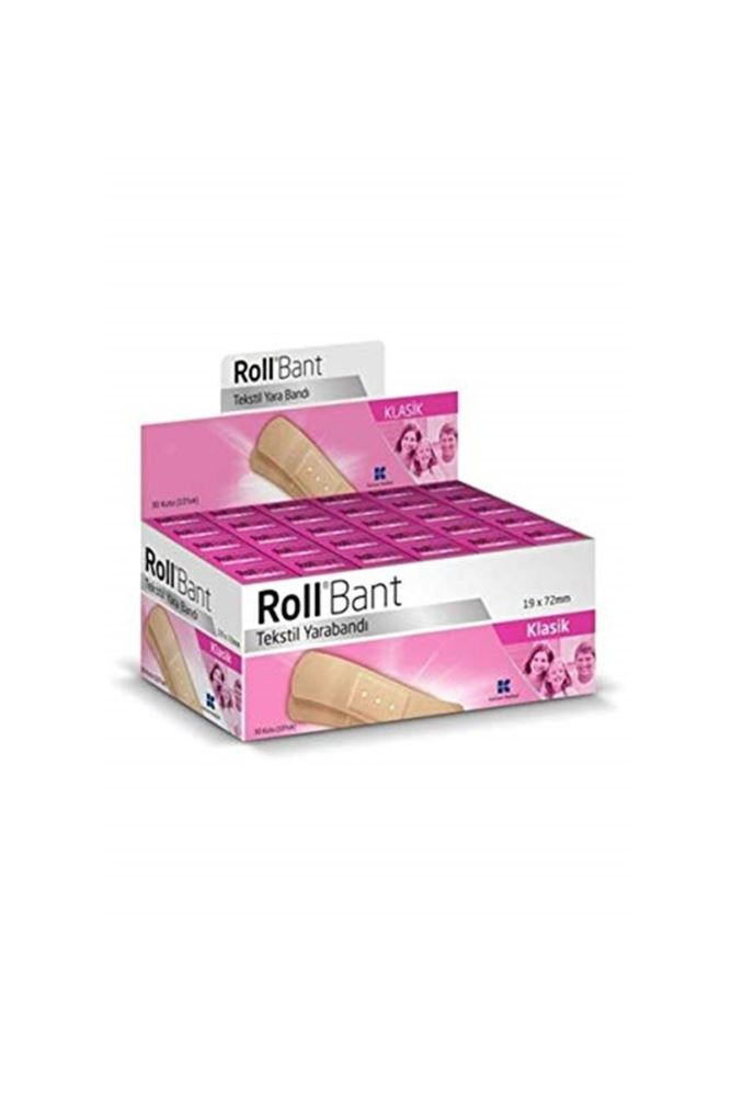 Roll Tekstil Yara Bandı 30 Kutu 10 Luk.