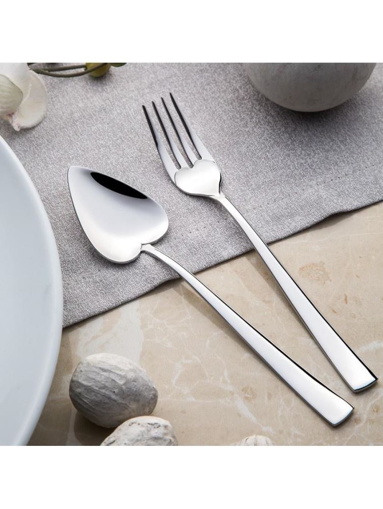 Nehir can canan tatlı kaşık - tatlı çatal 12 parça.