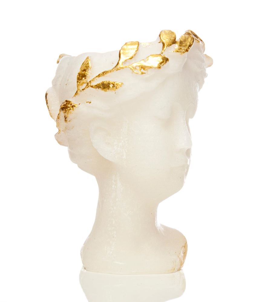 Antik Büst Mum - Küçük.